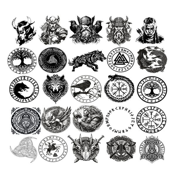 Viking Svg Art - Etsy