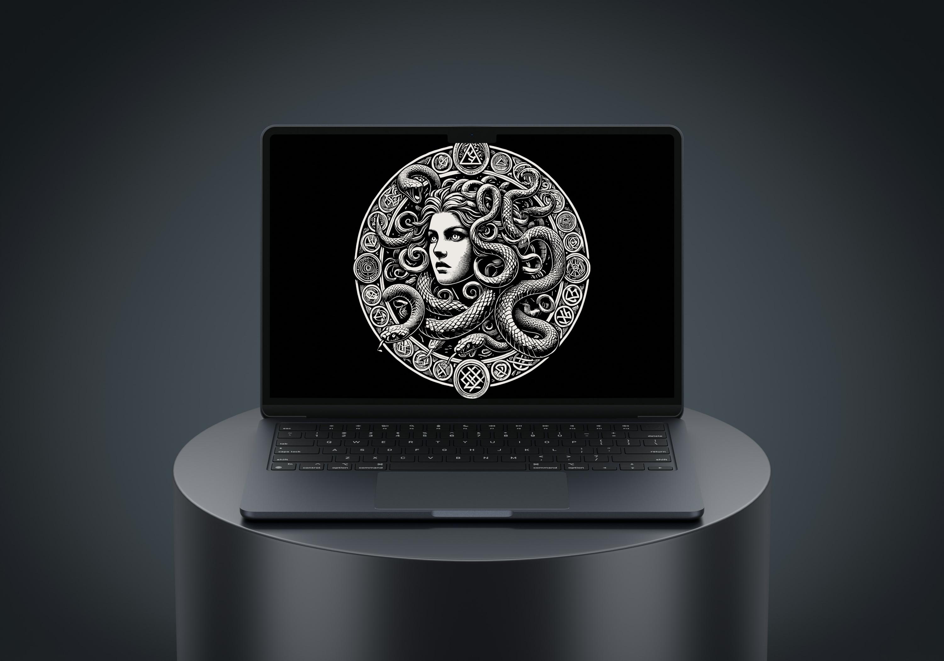 Medusa Svg File, Medusa Png, Medusa Svg, Medusa Vector, Greek Mythology ...