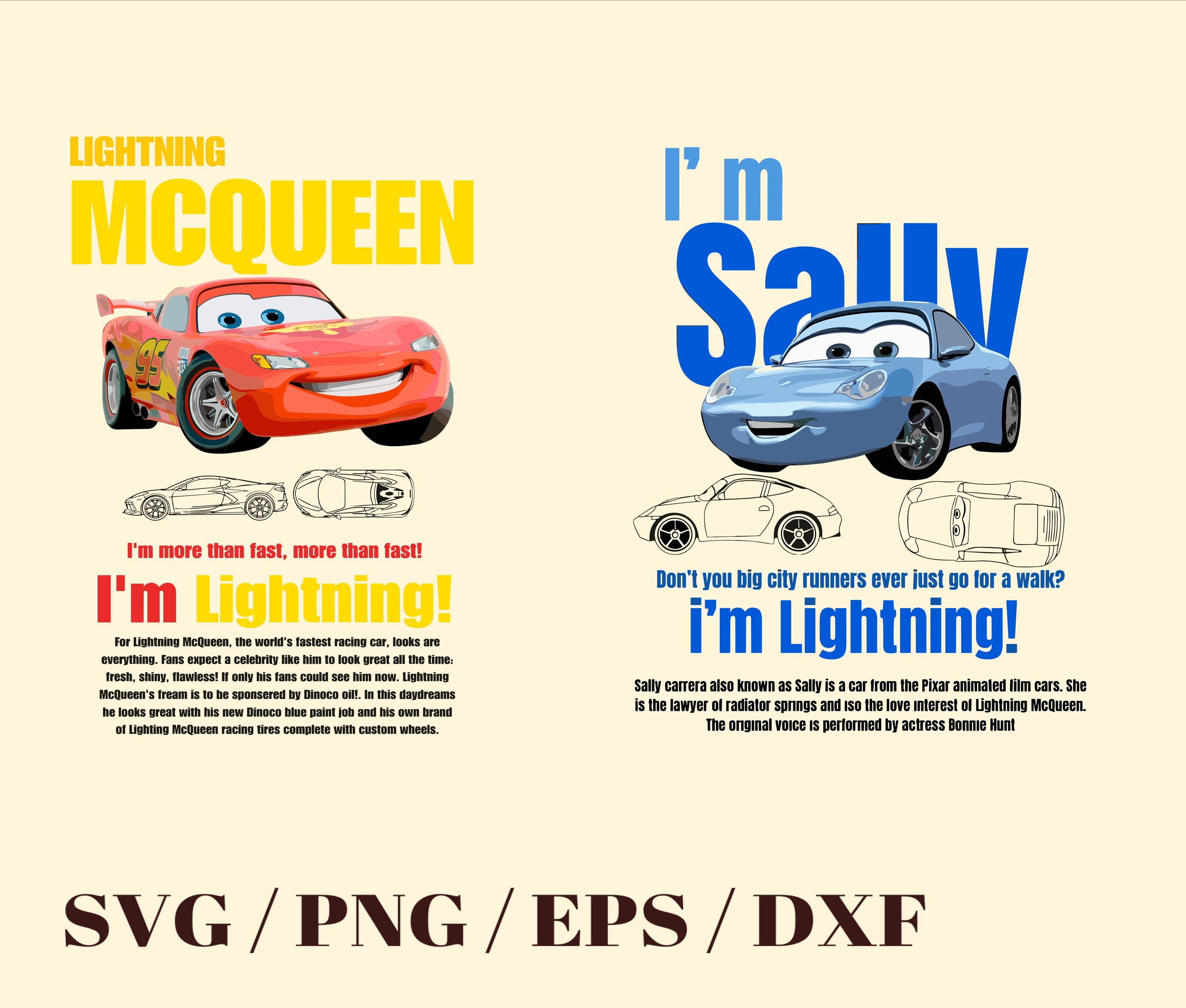 Rayo Mcqueen y Sally Png, Archivos Png de alta resolución, Mcqueen Png, Sally Png, Descarga ...