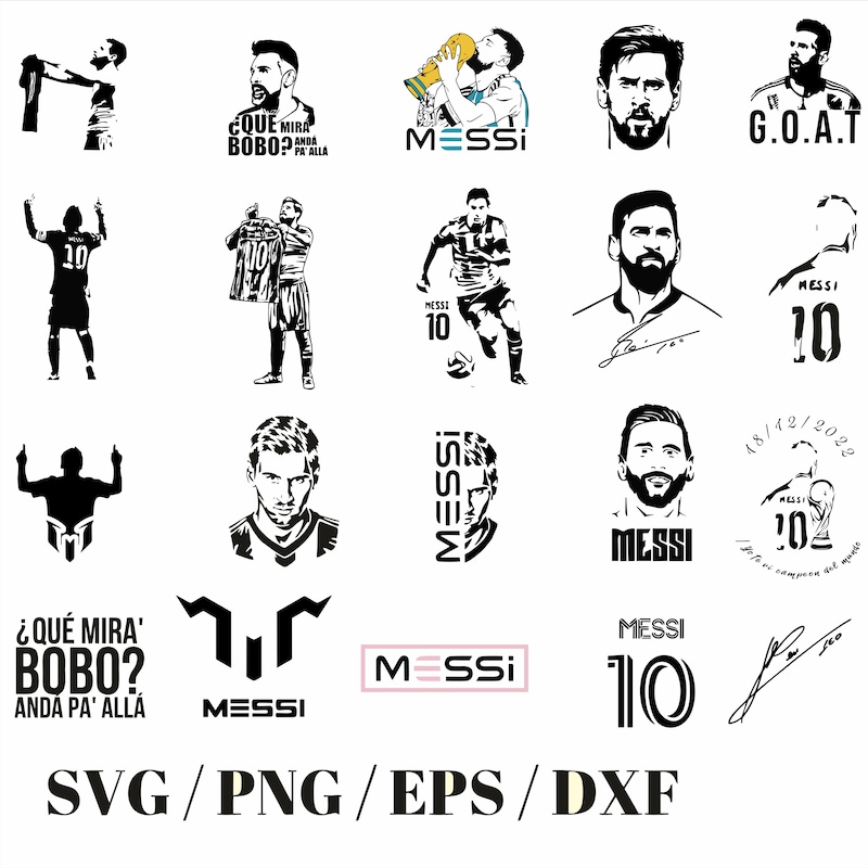 Messi sticker - Etsy México