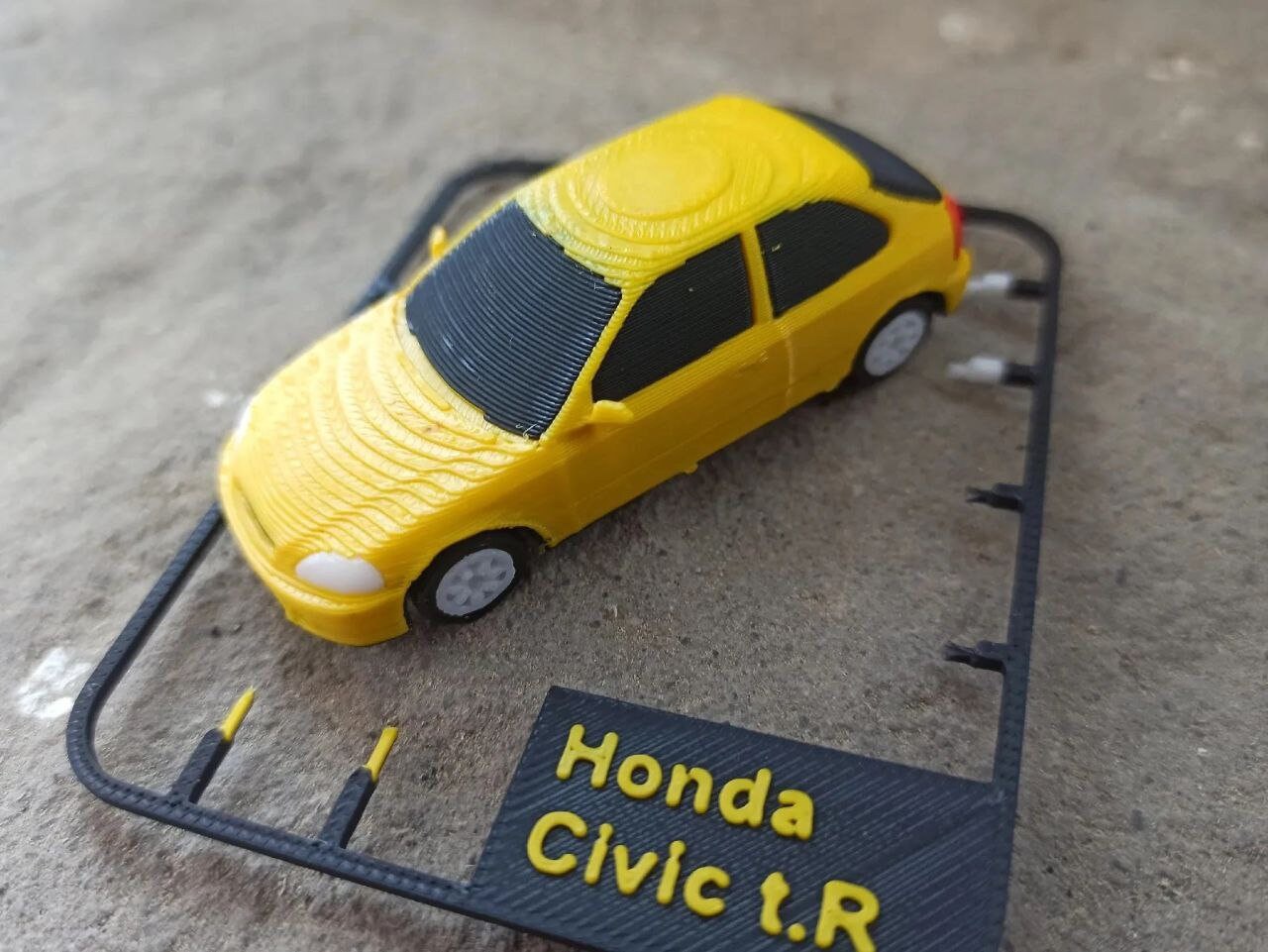 Honda Civic Type R 3D Car Model STL - Premium Honda Auto Art for Car ...
