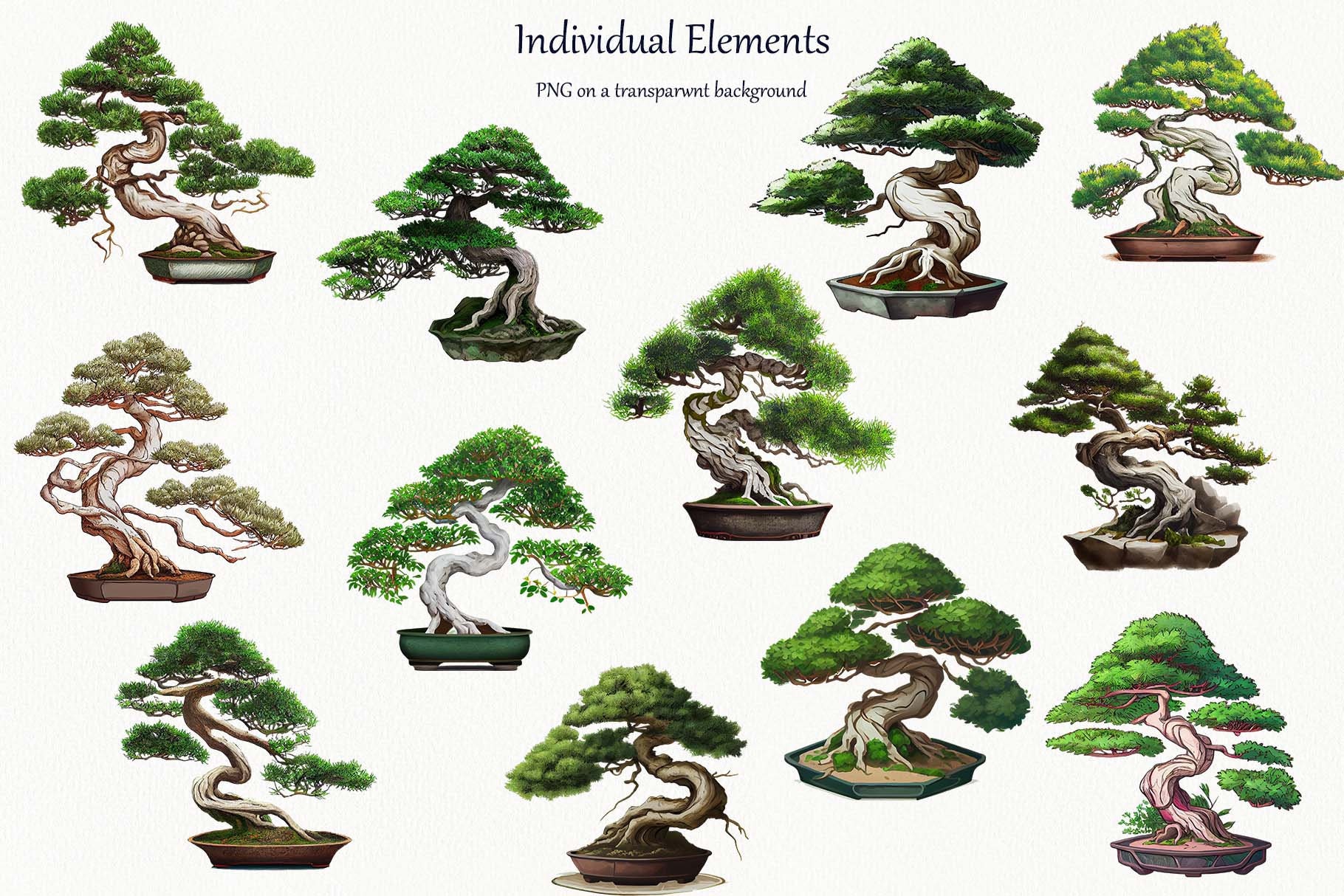 Bonsai Tree Clipart. Tropical Clipart. Bonsai Shrines Clipart ...