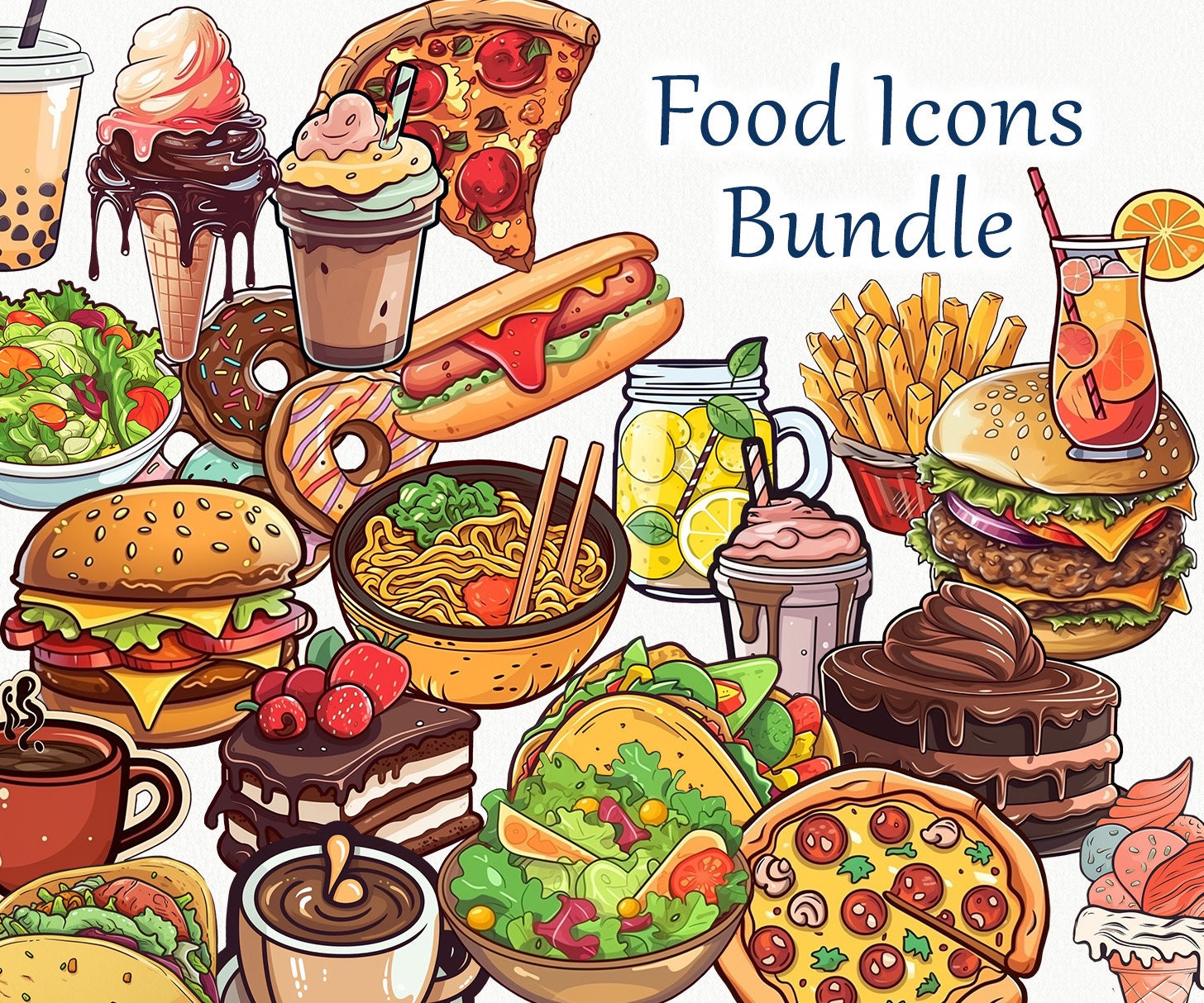 Food Icon Clipart. Factfood Clipart. Sweets Clipart. Food Illustrations ...