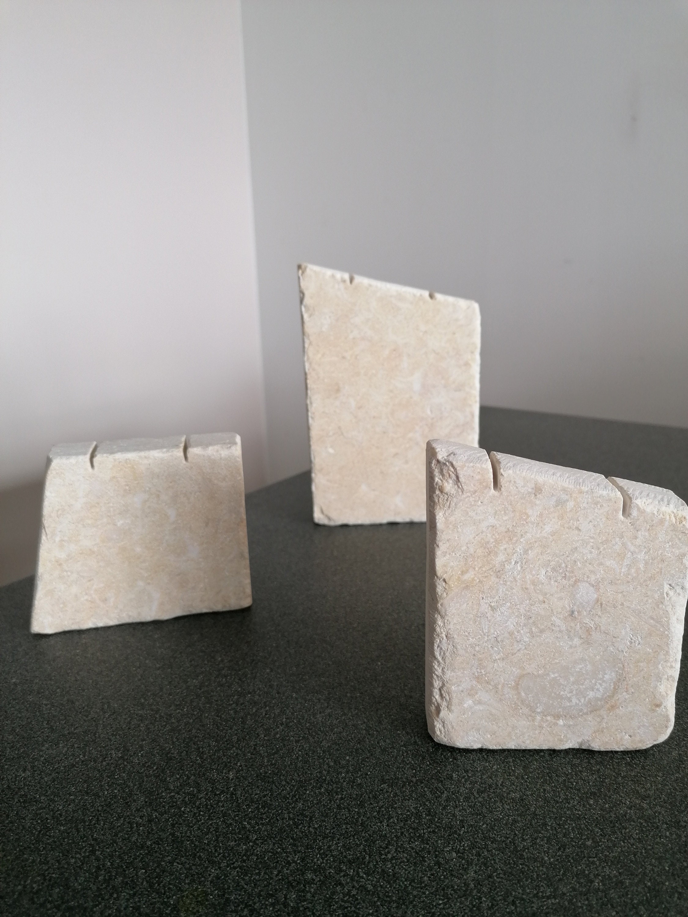 Limestone Necklace Display Stand. Jewellery Stand. Necklace Holder ...