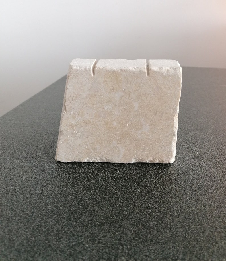 Limestone Necklace Display Stand. Jewellery Stand. Necklace Holder ...