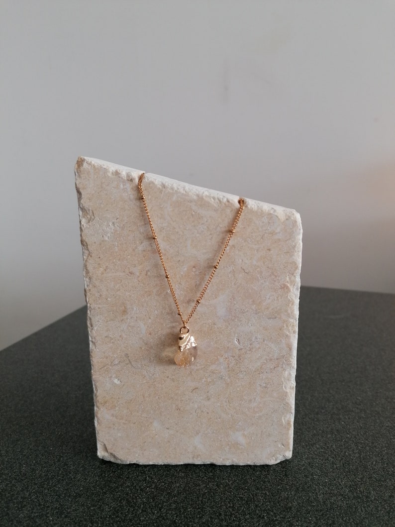 Limestone Necklace Display Stand. Jewellery Stand. Necklace Holder ...