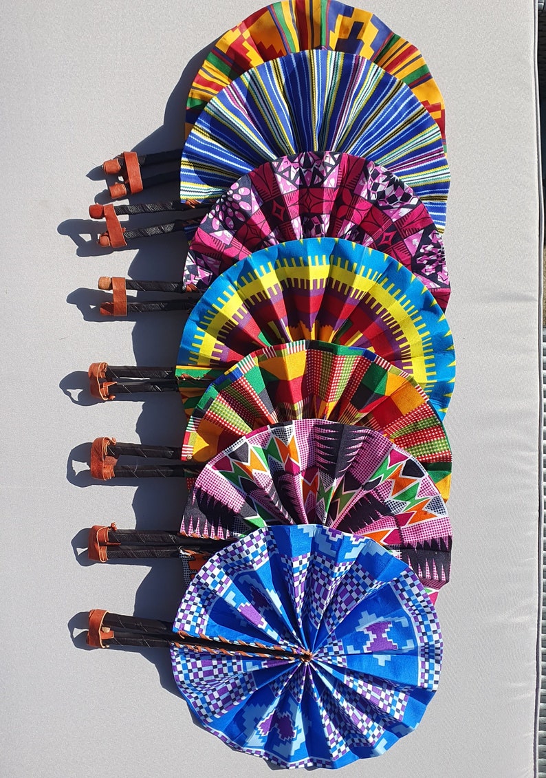 Stunning Ghanaian Hand Fans. Unique Gift or Holiday Essential - Etsy UK