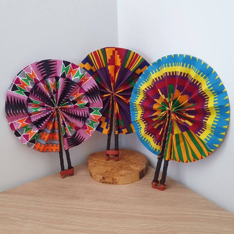 Stunning Ghanaian Hand Fans. Unique Gift or Holiday Essential - Etsy UK