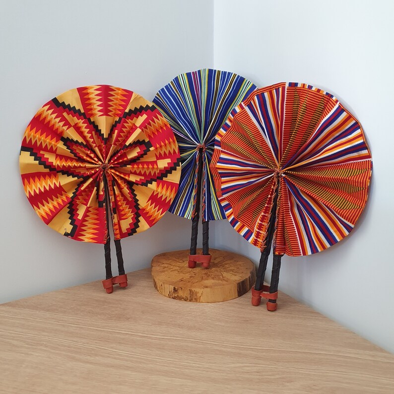 Stunning Ghanaian Hand Fans. Unique Gift or Holiday Essential - Etsy UK