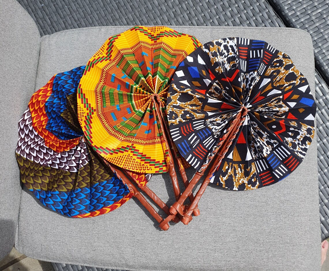 Stunning Ghanaian Hand Fans. Unique Gift or Holiday Essential - Etsy UK
