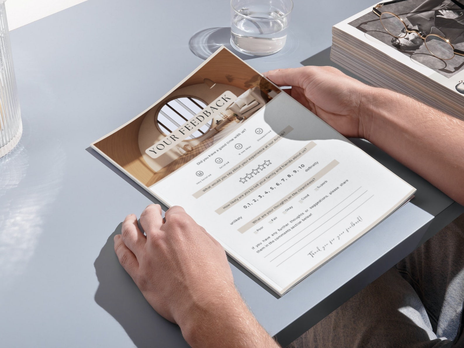 Guest Feedback Form Template for Airbnb, Guest Comment Form, Feedback ...