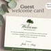 Welcome Card Canva Template for Airbnb, Thank You for Staying Card for ...