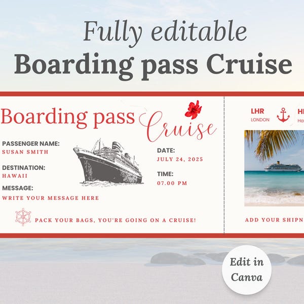 Welcome Card Canva Template for Airbnb, Thank You for Staying Card for ...