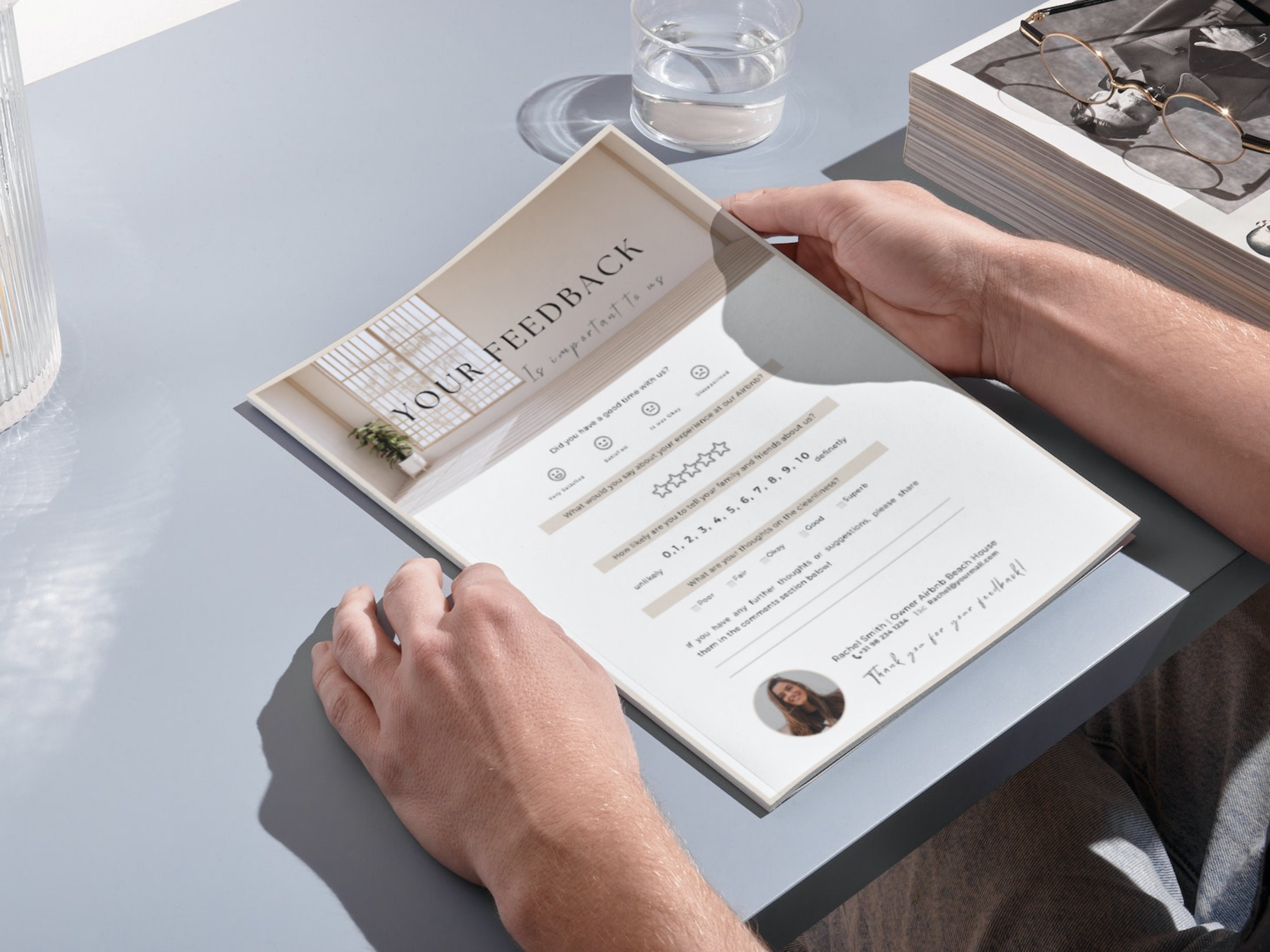 Feedback Form Bundle, Guest Feedback Form, Suggestion Form, VRBO, Canva ...