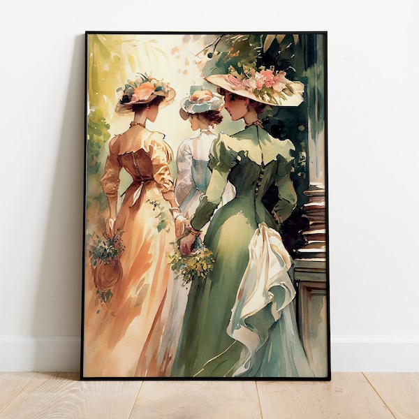 Victorian Print - Etsy