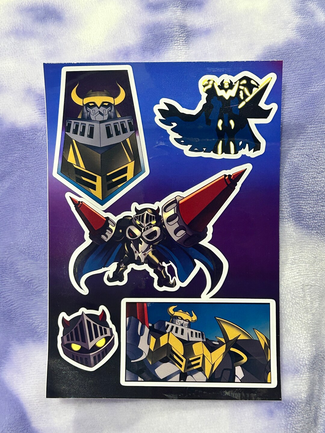 Digimon Darkknightmon Sticker Sheet - Etsy