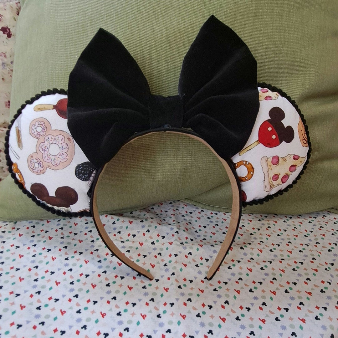 Mickey Mouse Snack Goals Minnie Mouse Ears Headband Inspired by Disney ...