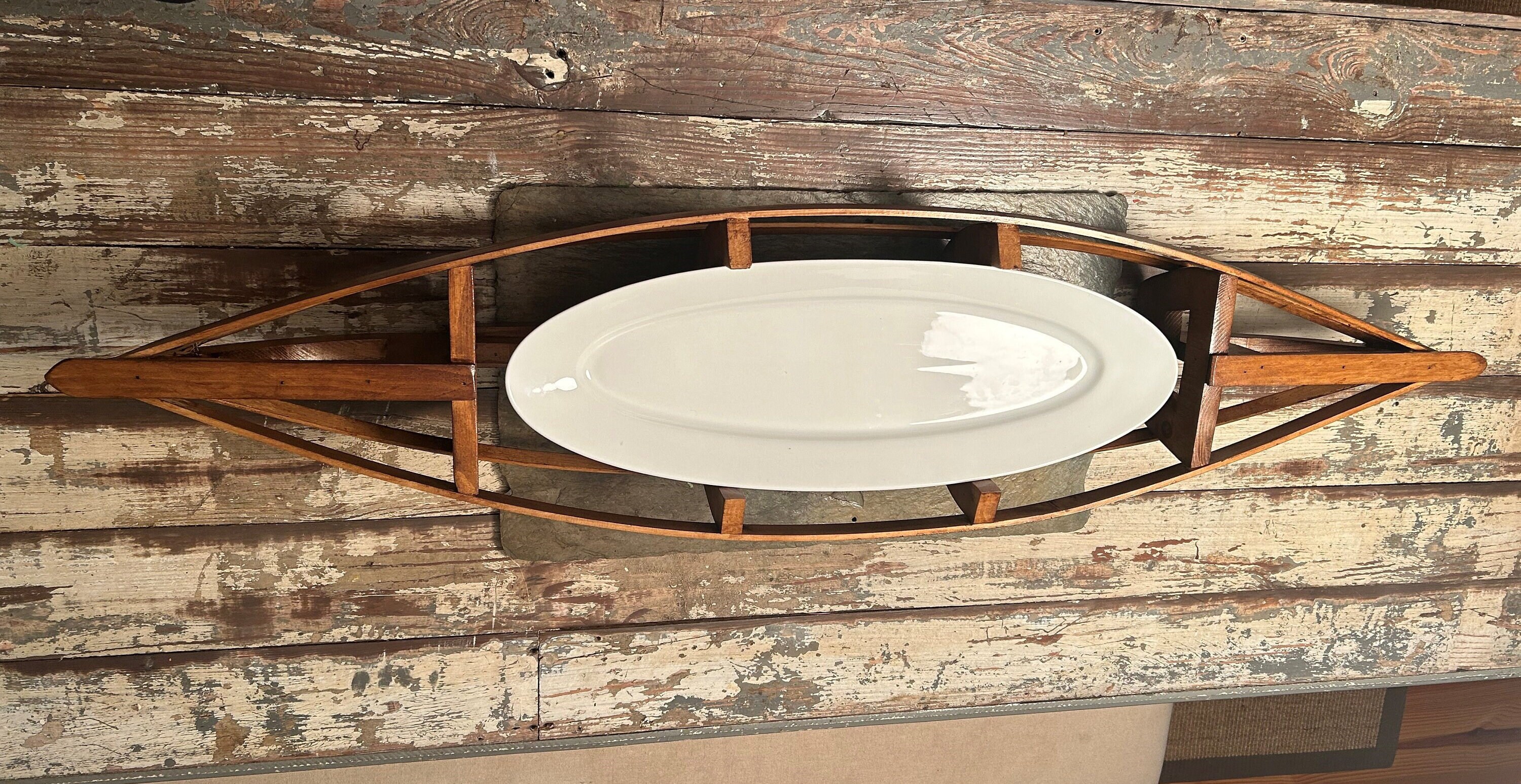 Architectural Kayak Serving Platter Great as a Charcuterie Board or ...