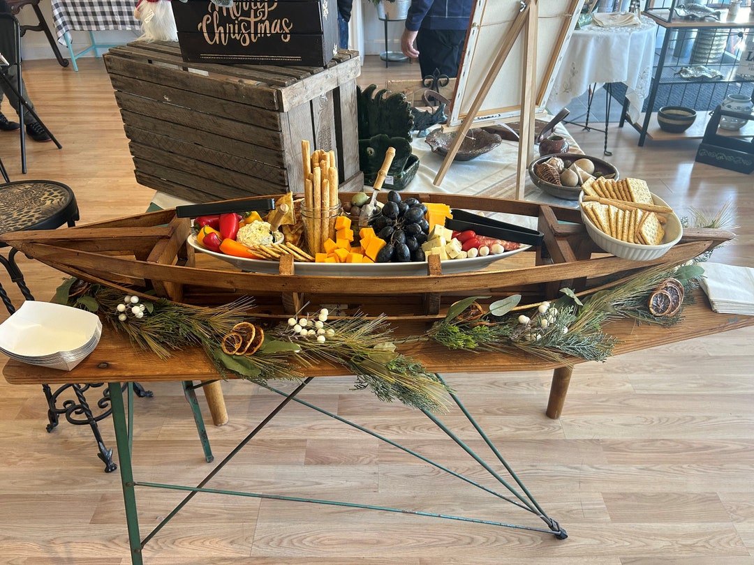 Architectural Kayak Serving Platter - Great as a Charcuterie Board or ...
