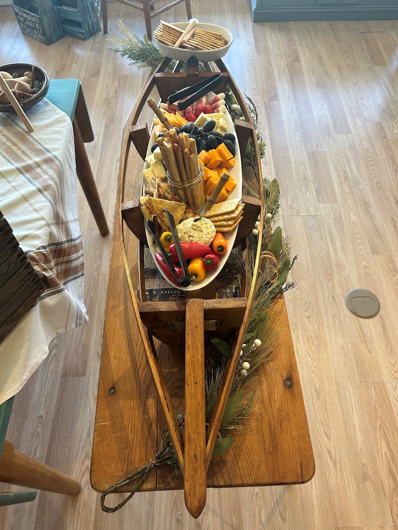 Architectural Kayak Serving Platter Great as a Charcuterie Board or ...