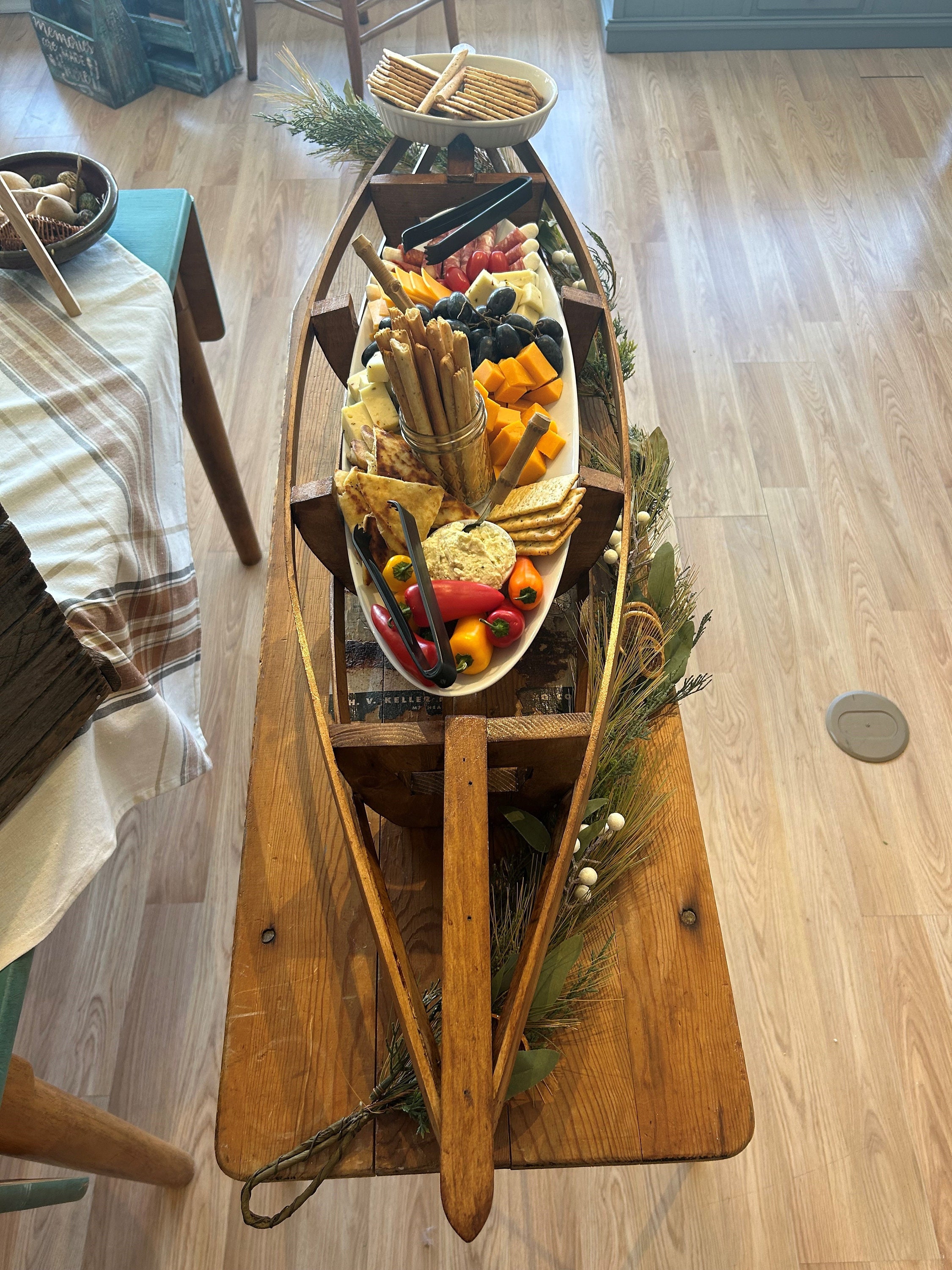 Architectural Kayak Serving Platter Great as a Charcuterie Board or ...