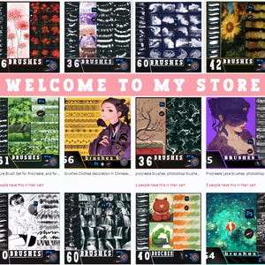 Procreate Brush Ps Brush Technology Aperture Light Effect Glare Glow ...