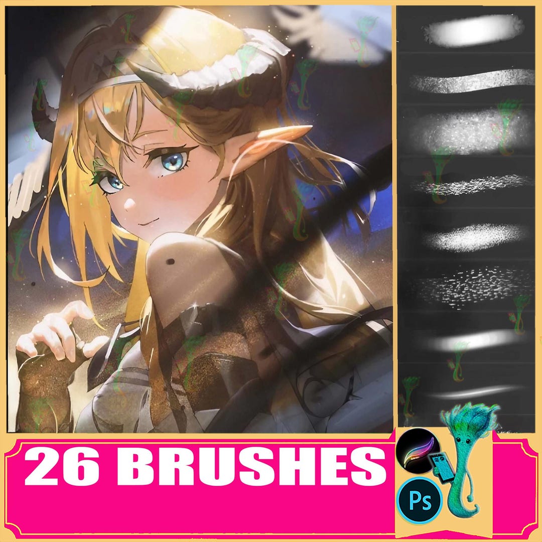 Skin Texture Brushes: Photoshop & Procreate Brushes (digital Download ...