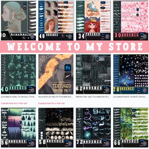 Procreate Brushes Lightning Thunder Light Effect Light Ion Light Brush ...