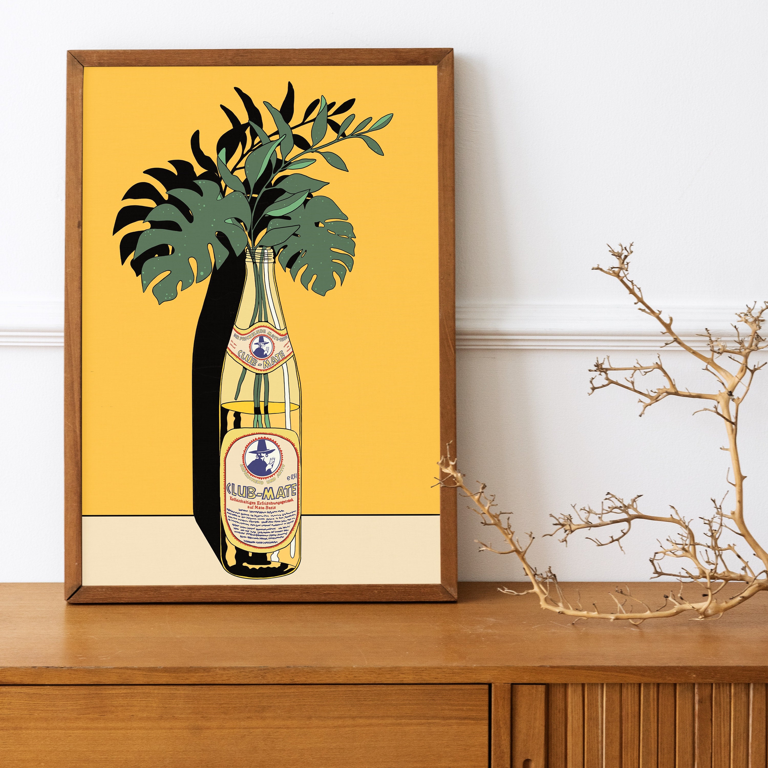 Club Mate Plant/poster/poster Digital Download - Etsy