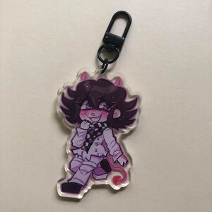 Kokichi Ouma Danganronpa Charm - Danganronpa V3 Keychain - Etsy