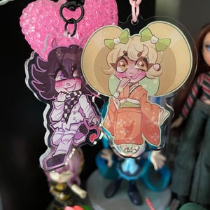 Kokichi Ouma Danganronpa Charm - Danganronpa V3 Keychain - Etsy