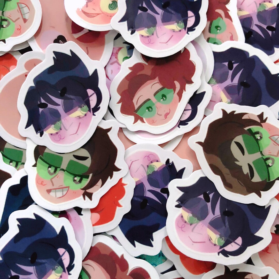 Gotham Sticker Set - Riddler, Penguin, Jeremiah and Jerome Valeska ...