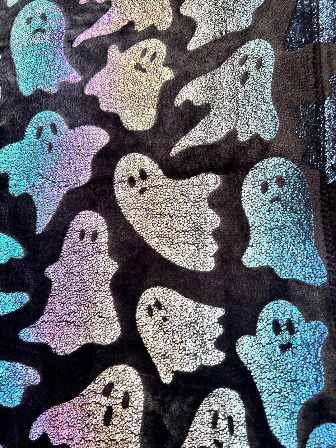 Boo Crew Rainbow Holographic Blanket Claim - Etsy