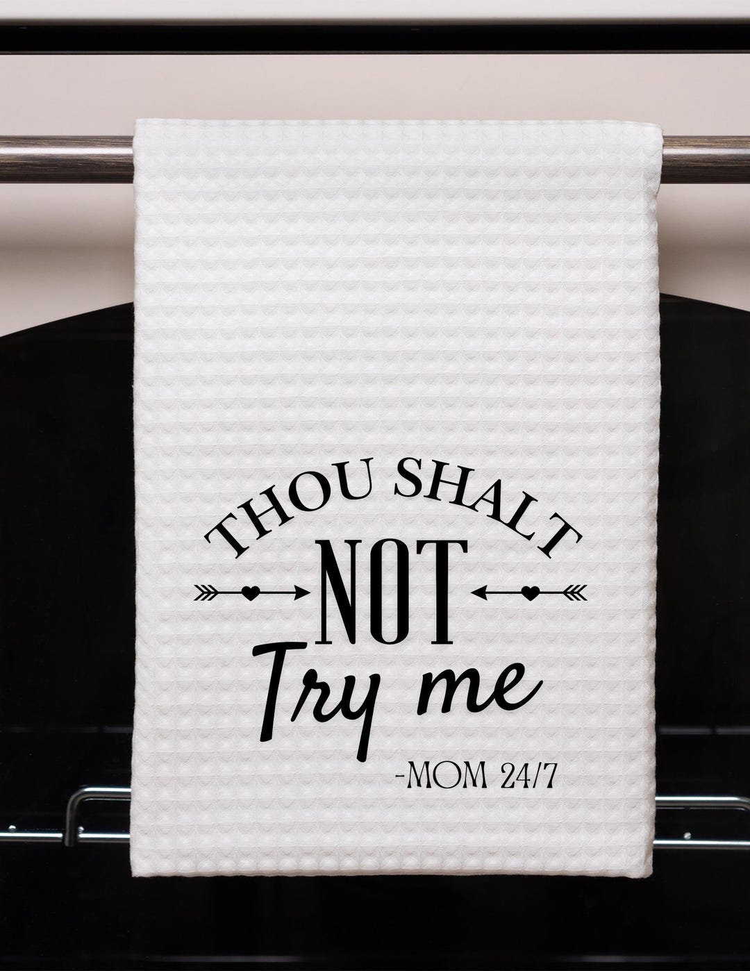 Funny Kitchen Waffle Weave Towel | Funny Sayings, Stocking Stuffer ...
