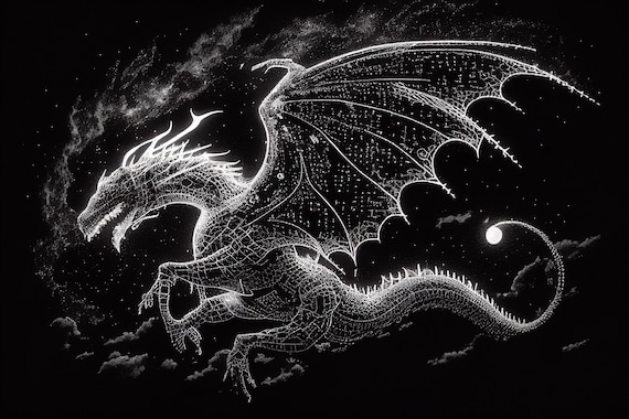 Simple Ascii Art Dragon