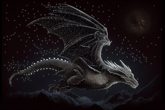 Simple Ascii Art Dragon