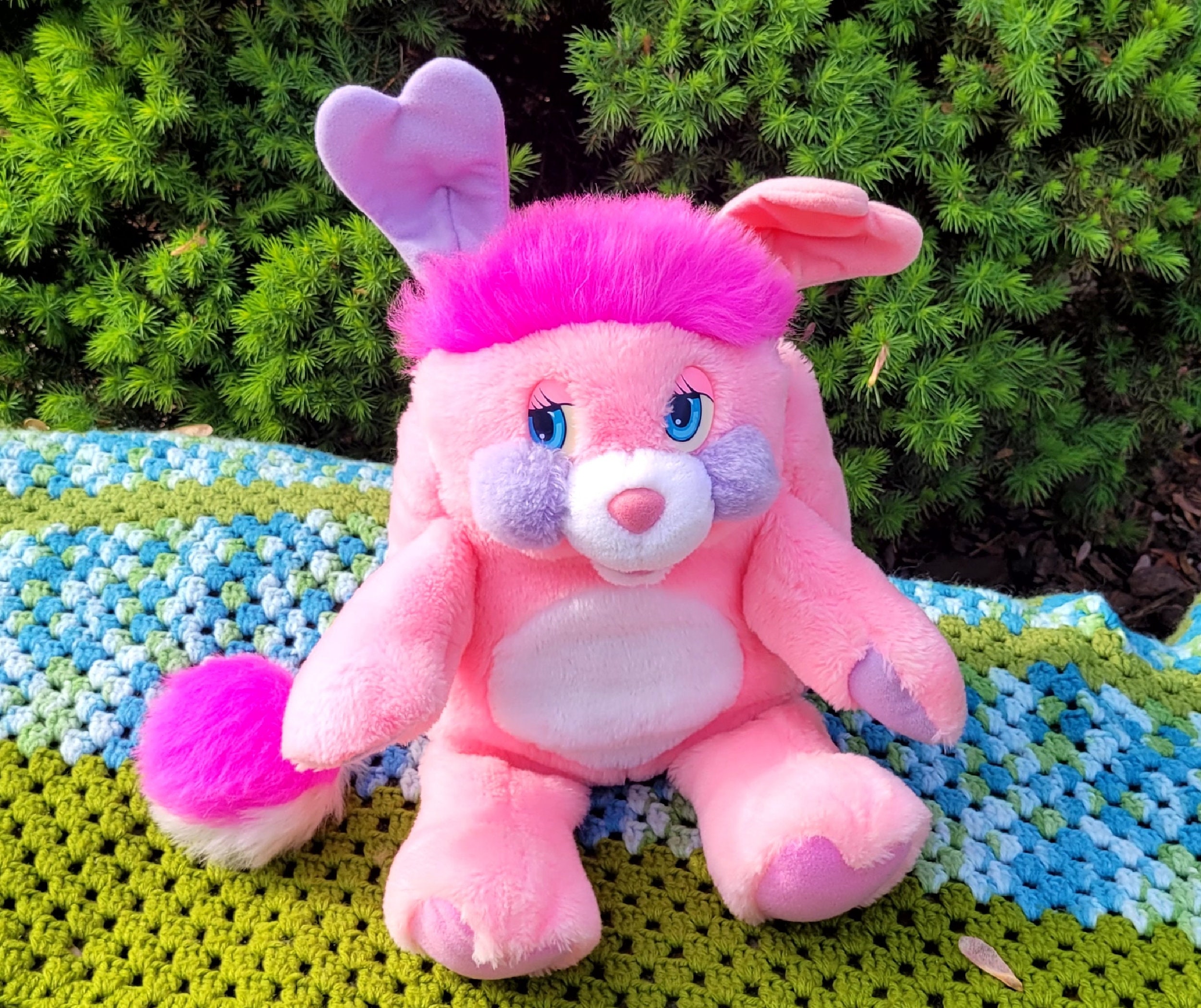 Original Vintage 1985 Pink Party Popples - Etsy