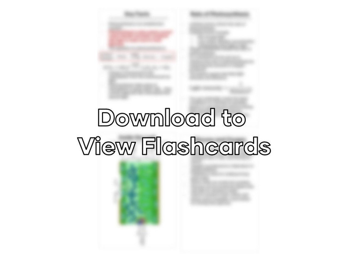 Photosynthesis Flashcards | GCSE Biology Combined Science Revision and ...