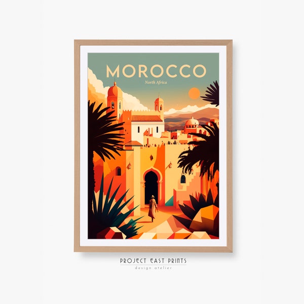 Morocco Poster - Etsy