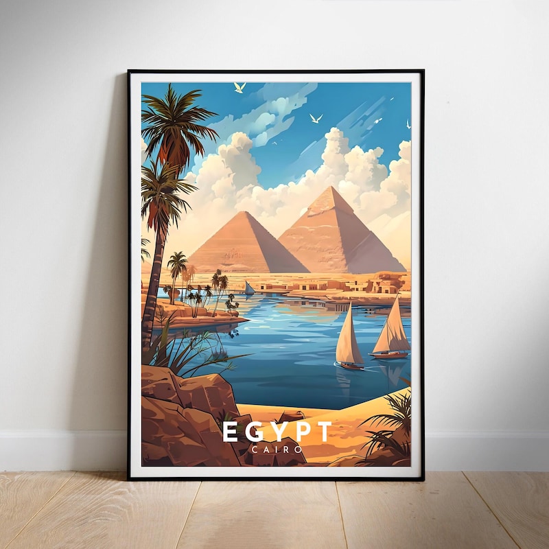 Desert Egypt Poster - Etsy