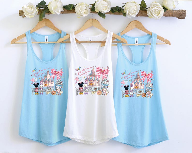 Disney Magical Castle Tank Top, Girls Disney Tank Top, Disney Women's ...
