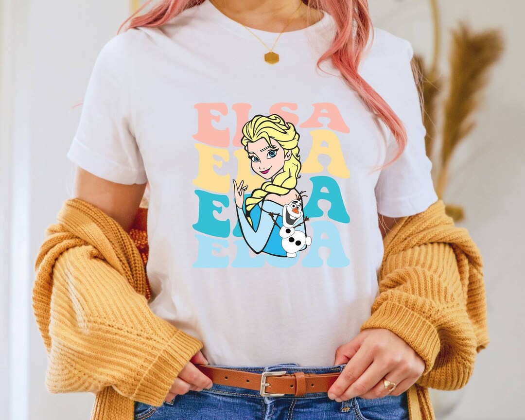 Frozen Elsa Shirt, Disney Princess Matching Shirt, Disney Elsa Shirt ...