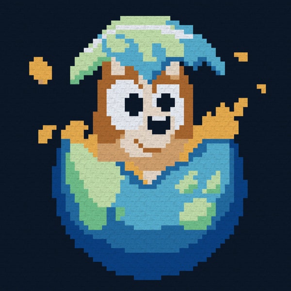 Bluey Crochet Pattern - Etsy