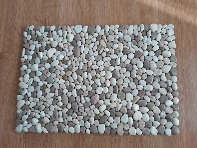 Doormat With Natural Sea Stones - Etsy
