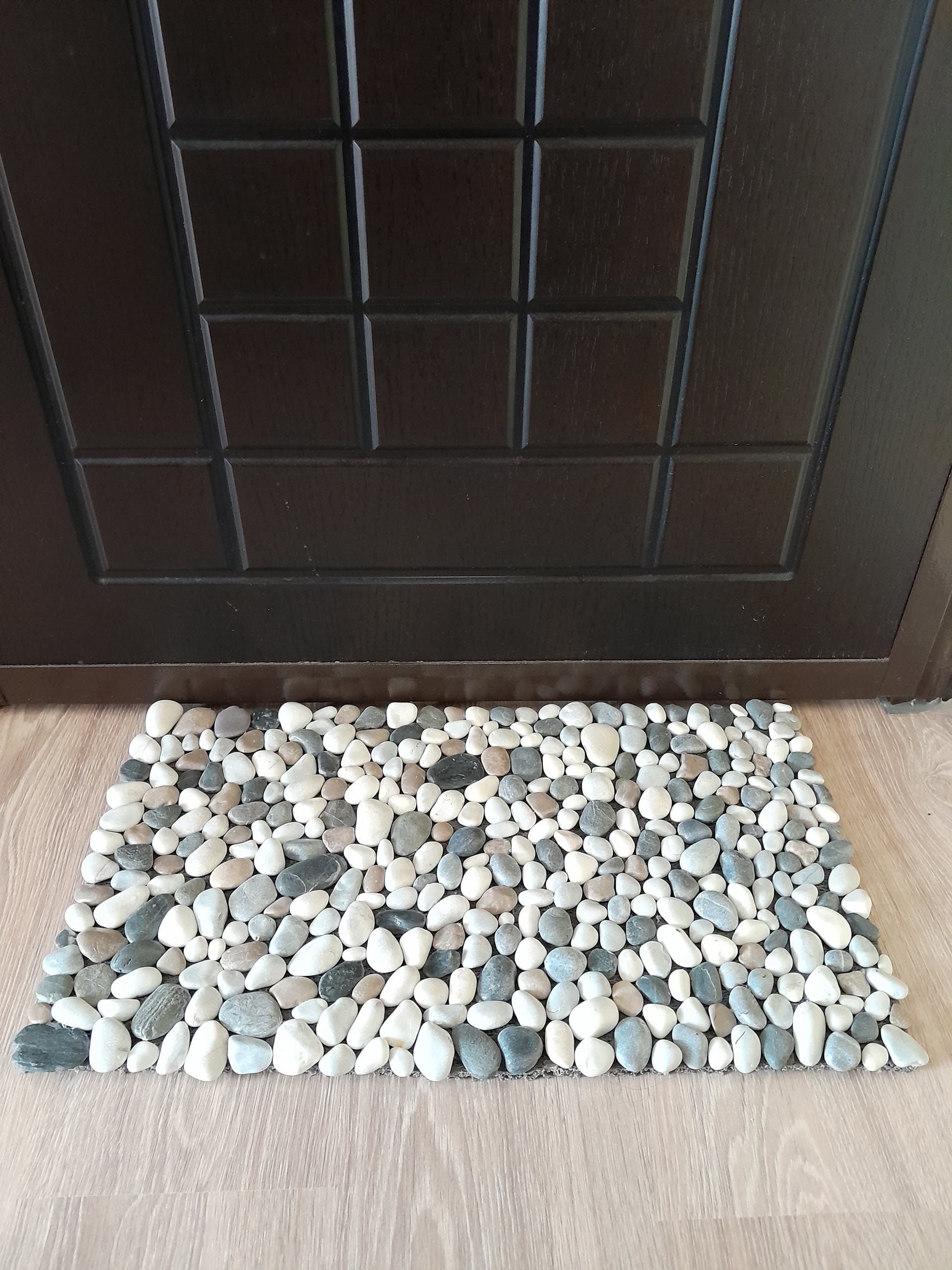 Doormat With Natural Sea Stones - Etsy