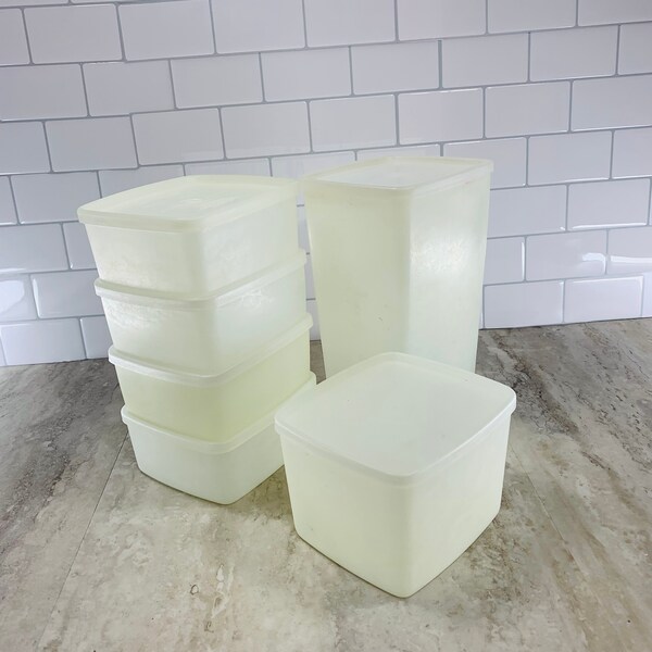 Square Tupperware - Etsy