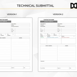 DM - Technical Submittal Approval Sheet - Etsy