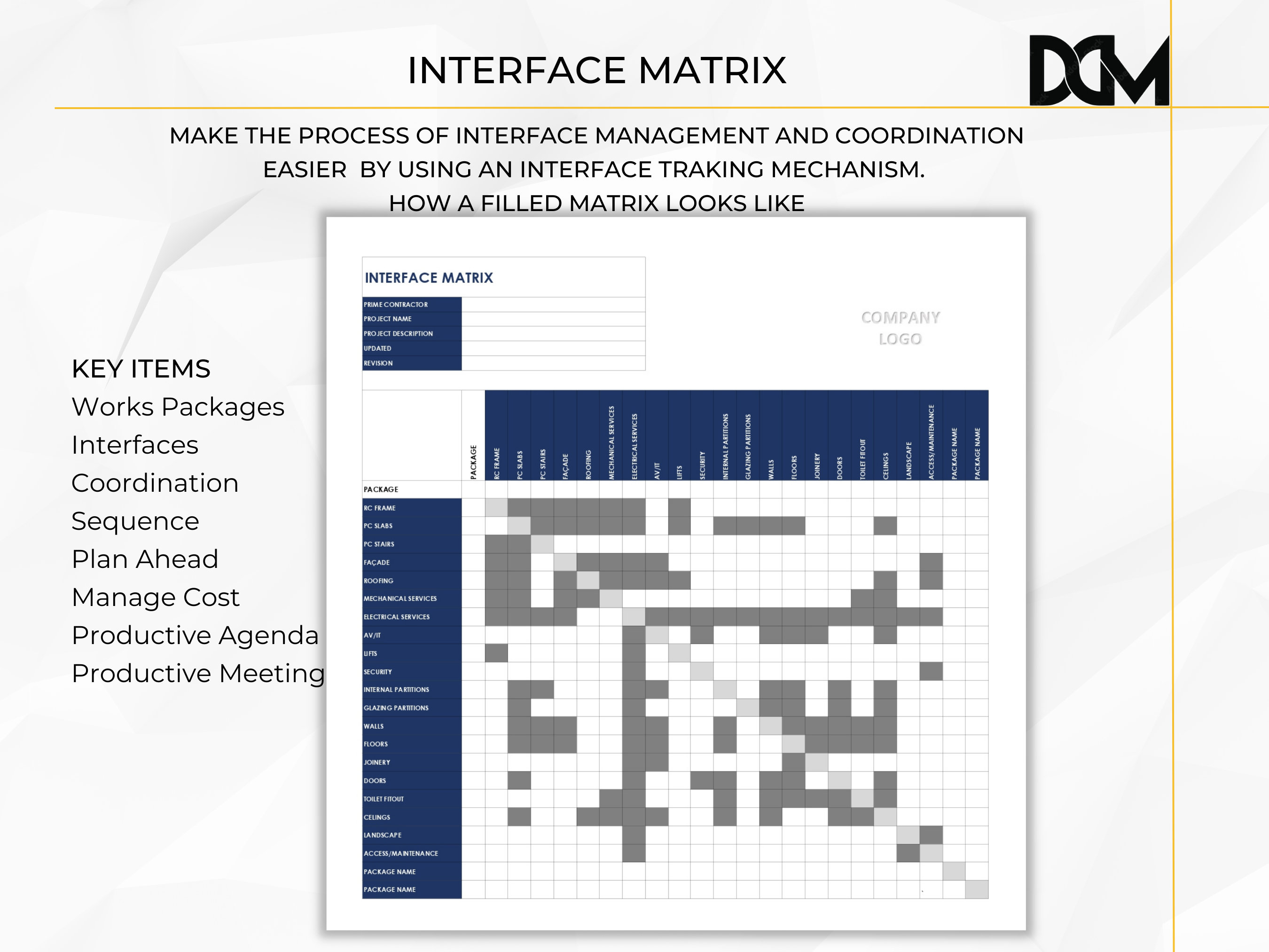 DM - INTERFACE MATRIX - Etsy