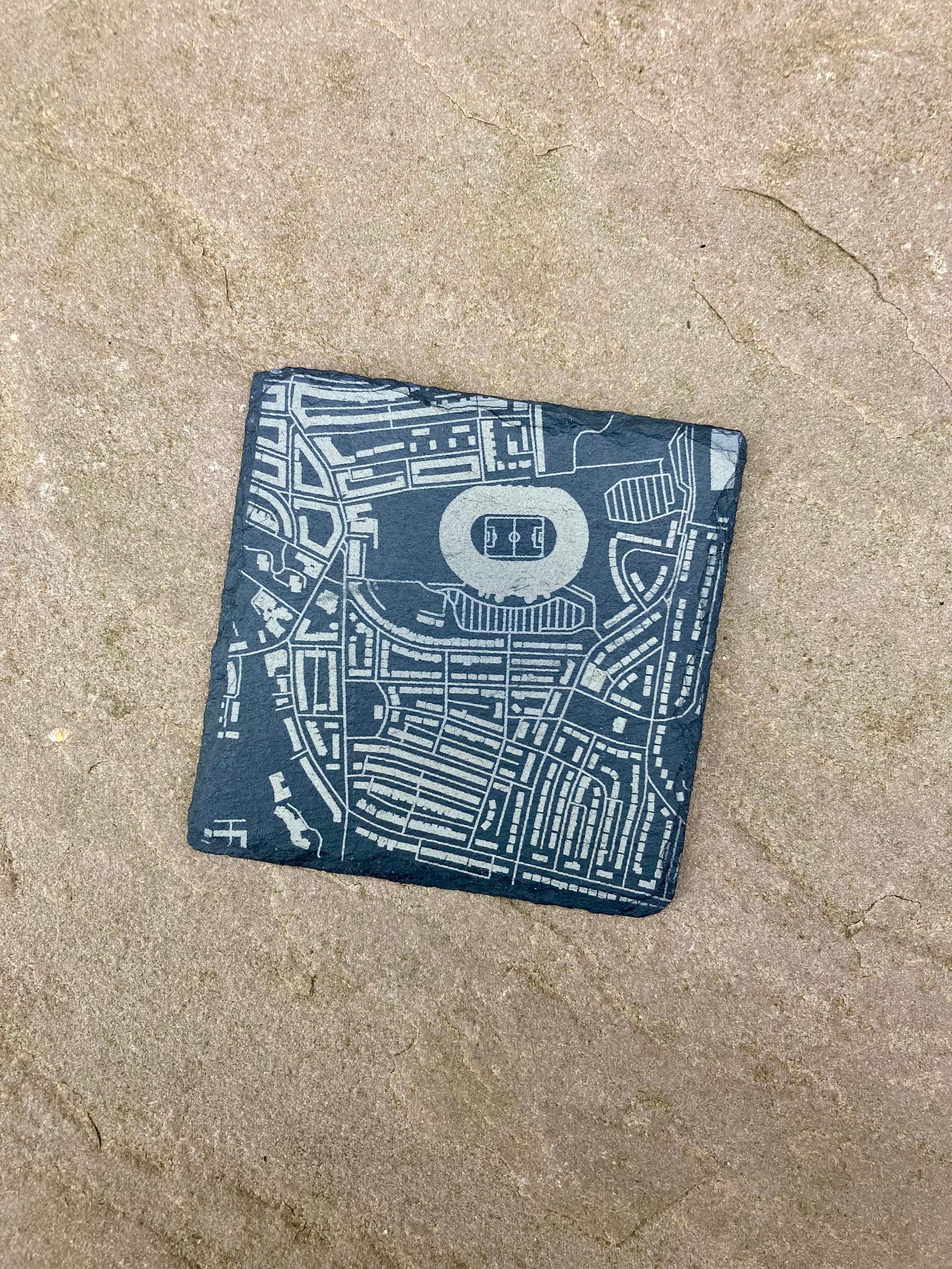 Football Stadium Street Map of Hampden Scotlands National - Etsy