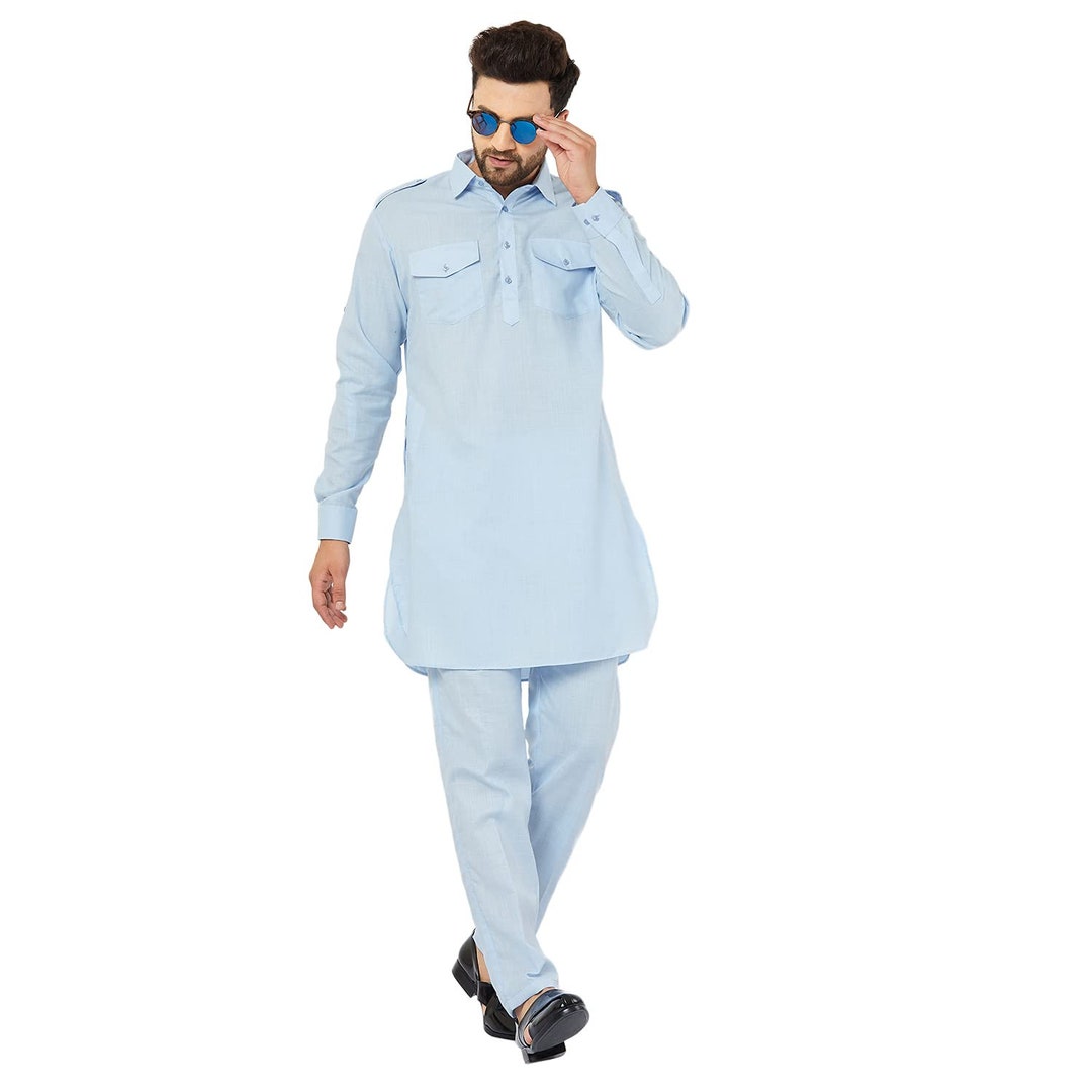 Casual Pathani Suit With Pant for Men - Etsy